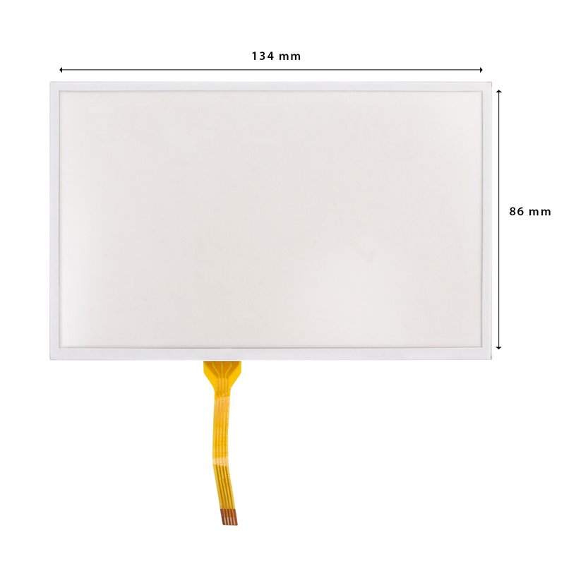 5.8" Universal Flexible Touch Screen Panel with Adhesive Tape - Car ...