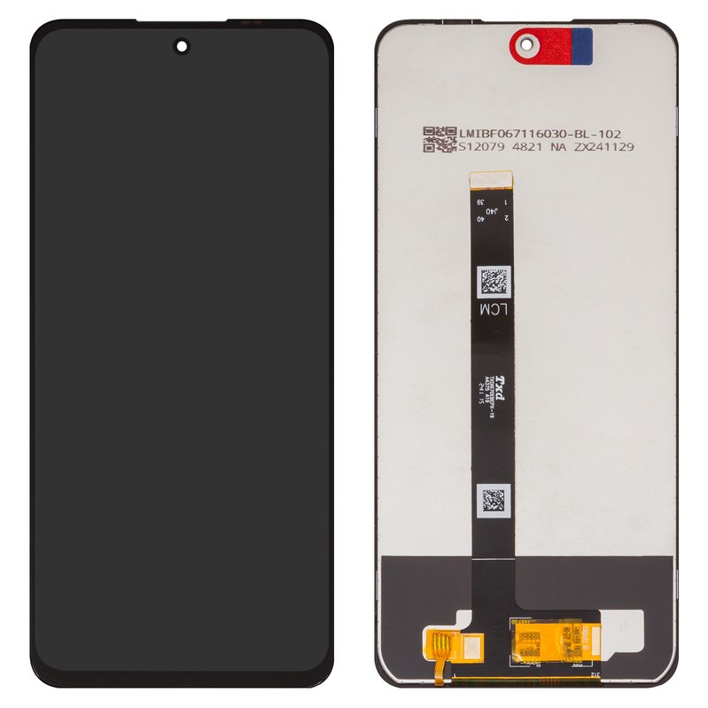 Дисплей для ZTE Nubia Focus Pro, Nubia Neo 2 5G (Z2352N), черный, без ...